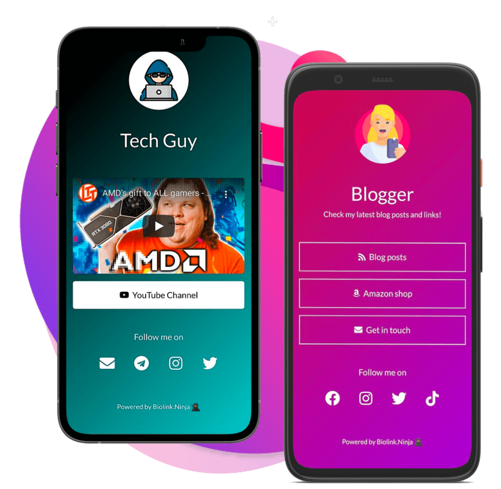 Biolink Ninja | Un solo link in bio, infinite possibilità!